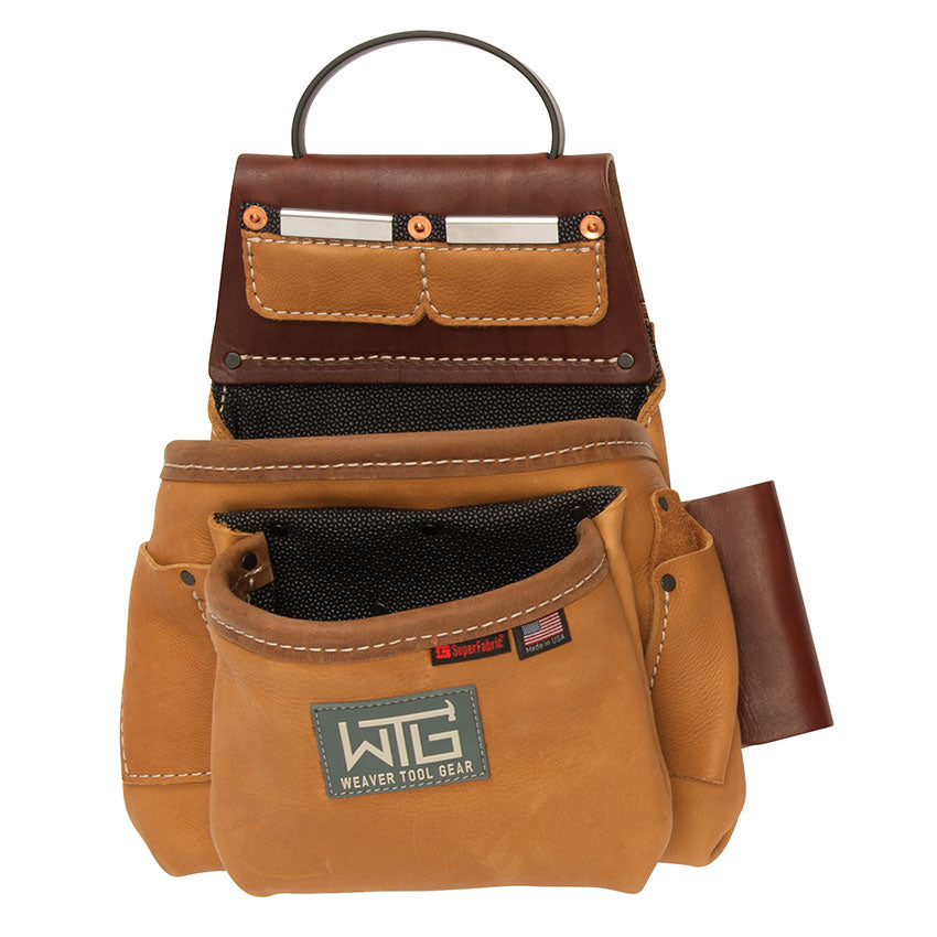 Left-Handed Leather Super Framer Pouch – Weaver Tool Gear